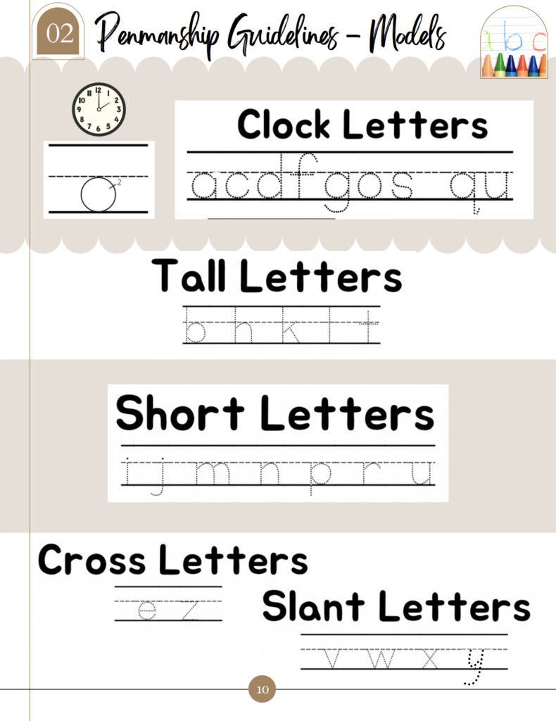 Penmanship Practice Packet - The Principled Teacher